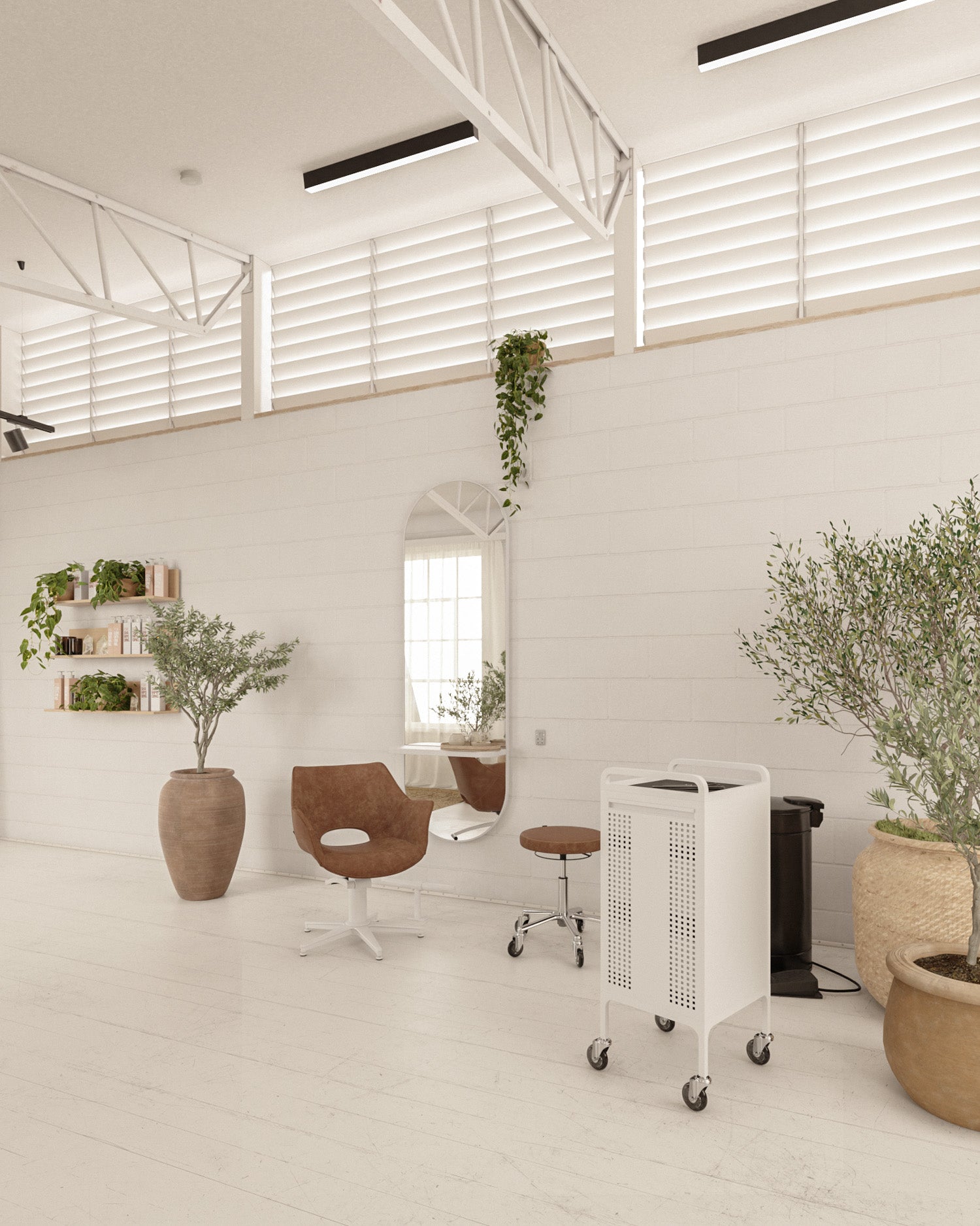 Frisør inventar online | Frisørstole og møbler | JUST ADD PEOPLE